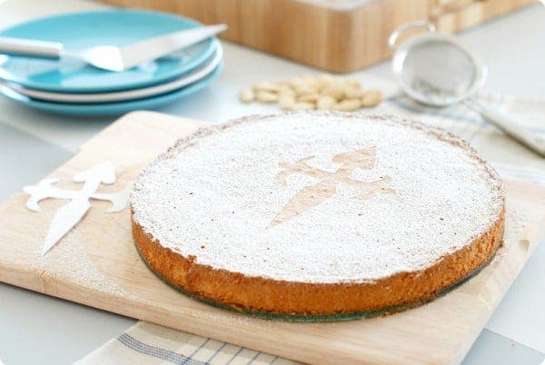 Tarta de Santiago con Thermomix