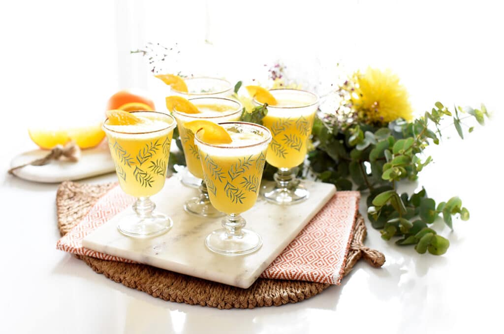 Cóctel mimosa con Thermomix | Velocidad Cuchara